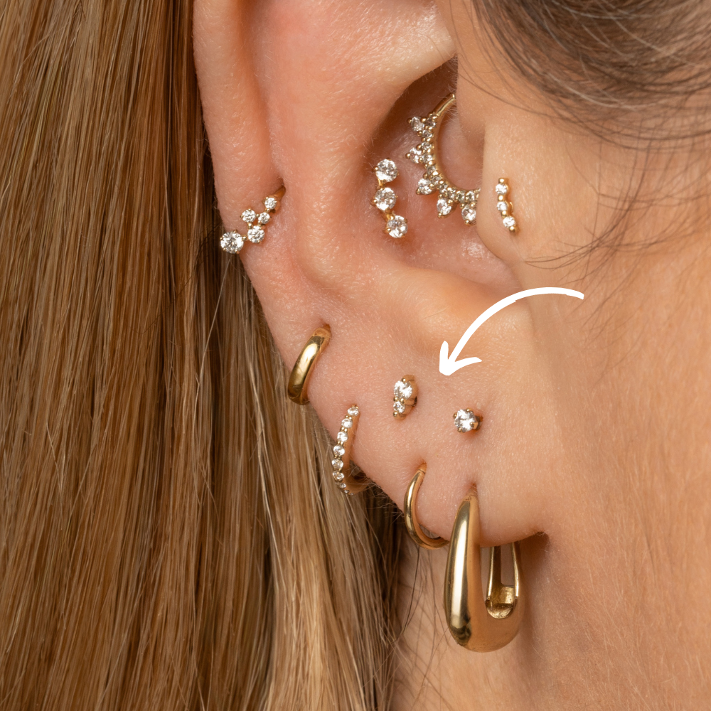 Everything you need to know about stacked lobe piercings – Laura Bond